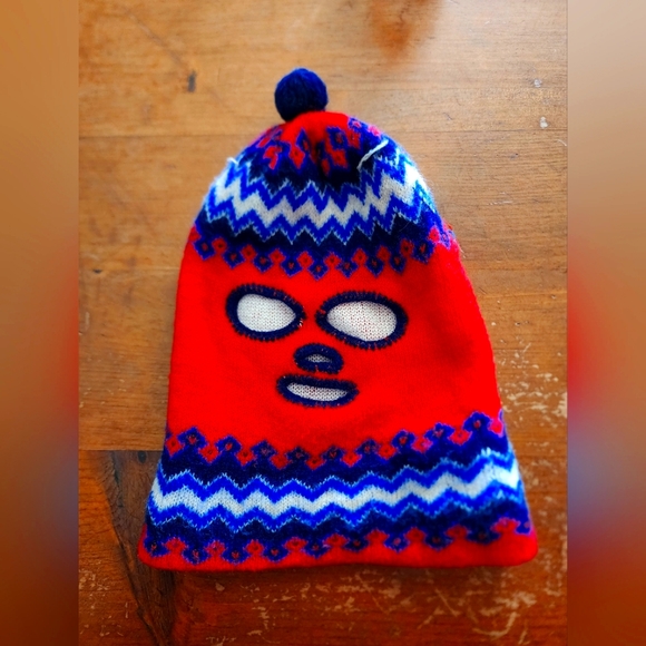Accessories | Boys Vintage Full Face Cover Toboggan Beanie | Poshmark